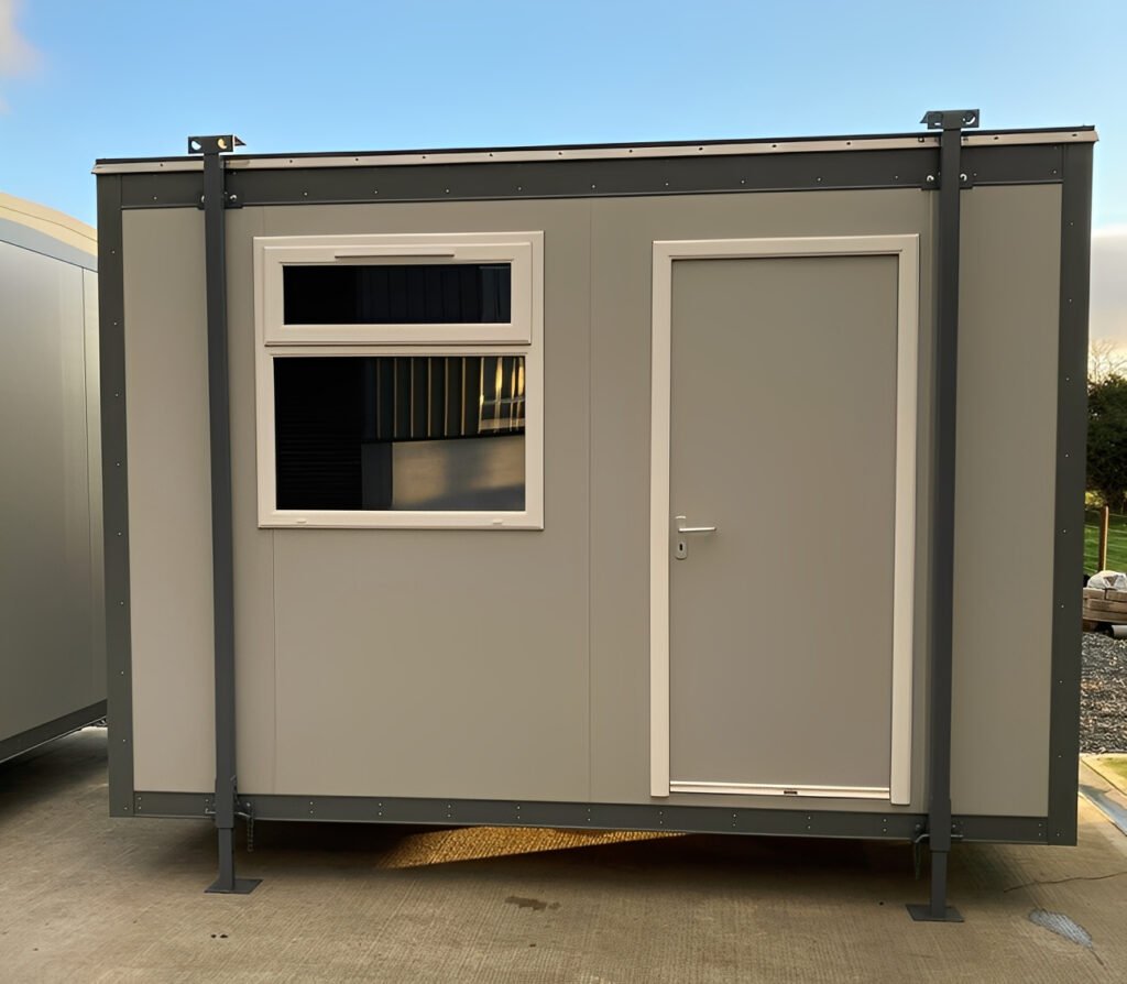 12Ft x 10Ft Jackleg Cabin (Plastisol) - Colli Trans Containers