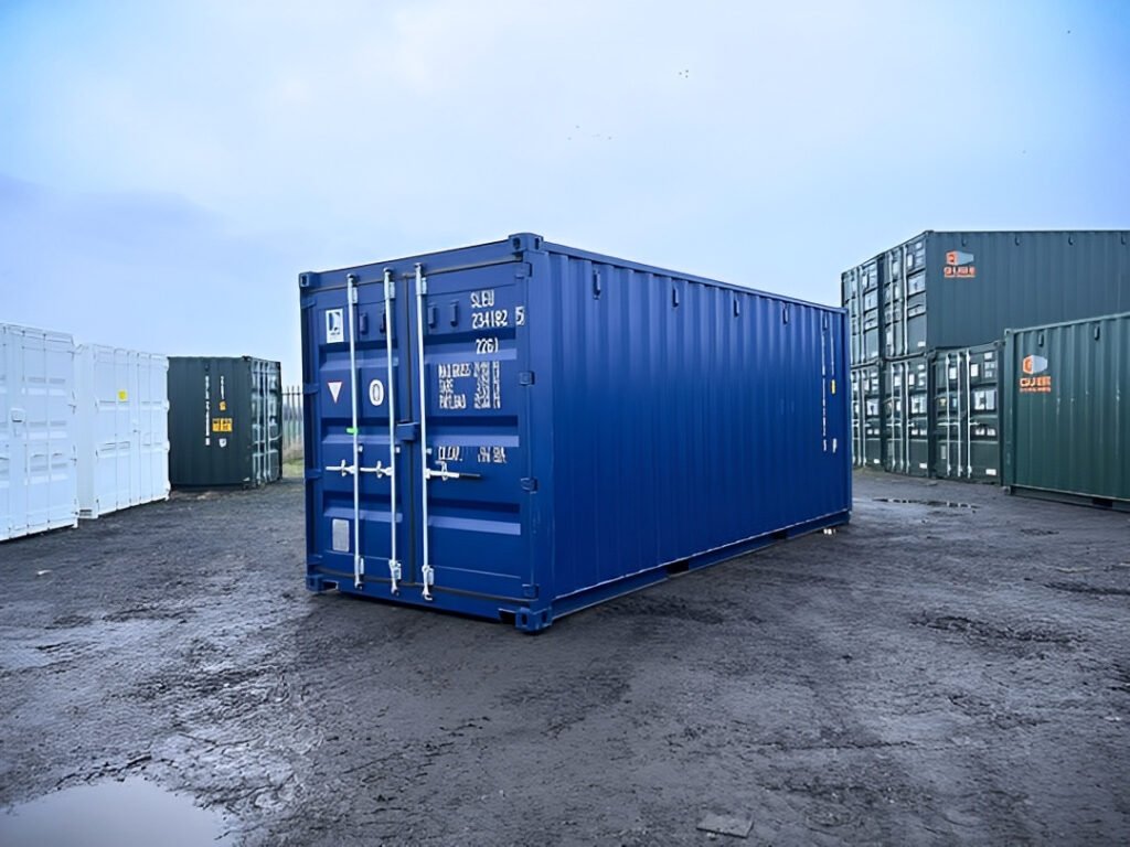 20Ft Shipping Container (One Trip) – Blue - Colli Trans Containers