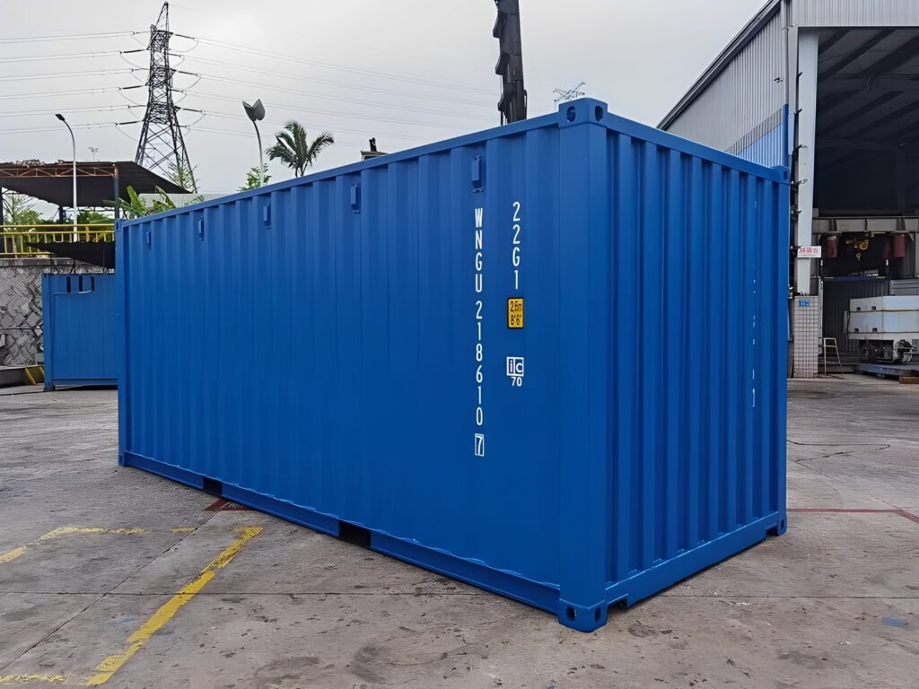 20Ft Shipping Container (One Trip) – Blue - Colli Trans Containers