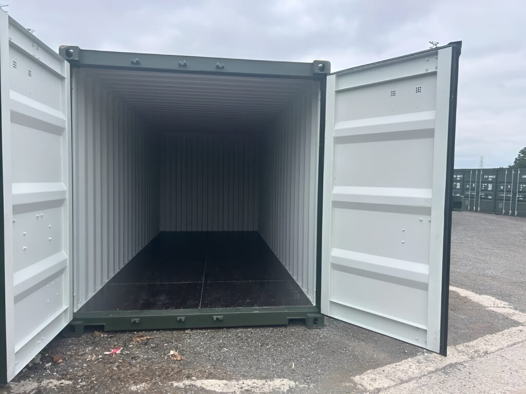 20Ft Shipping Container (One Trip) – Dark Green - Colli Trans Containers