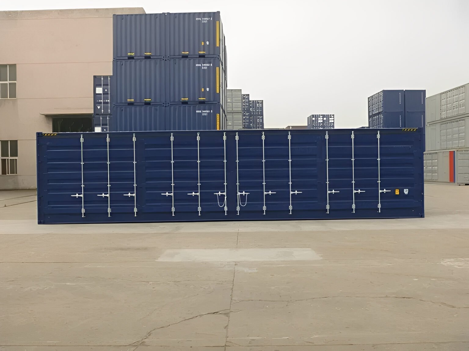40Ft Full Side Access Container High Cube (9′ 6″ High) - Colli Trans ...