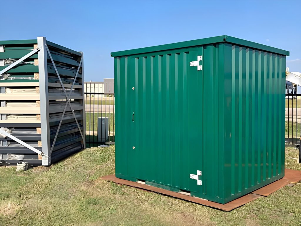3M X 2.1M Flat Pack Storage Container - Colli Trans Containers