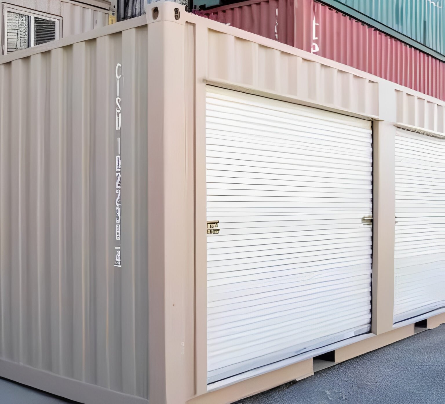 20ft Shipping Container with Double Side Cargo Doors - Colli Trans ...
