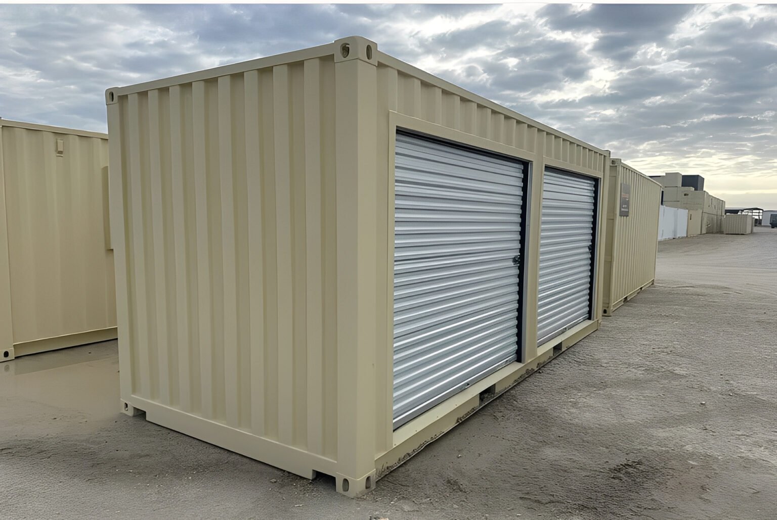 20ft Shipping Container with Double Side Cargo Doors - Colli Trans ...
