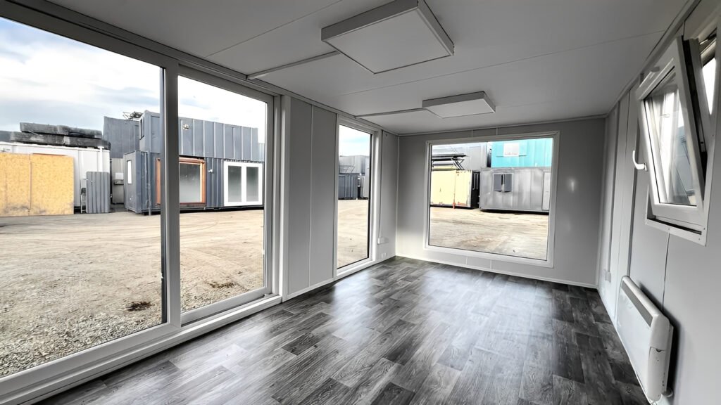 24ft x 10ft Site Office / Marketing Suite – Portable Office, Sales ...