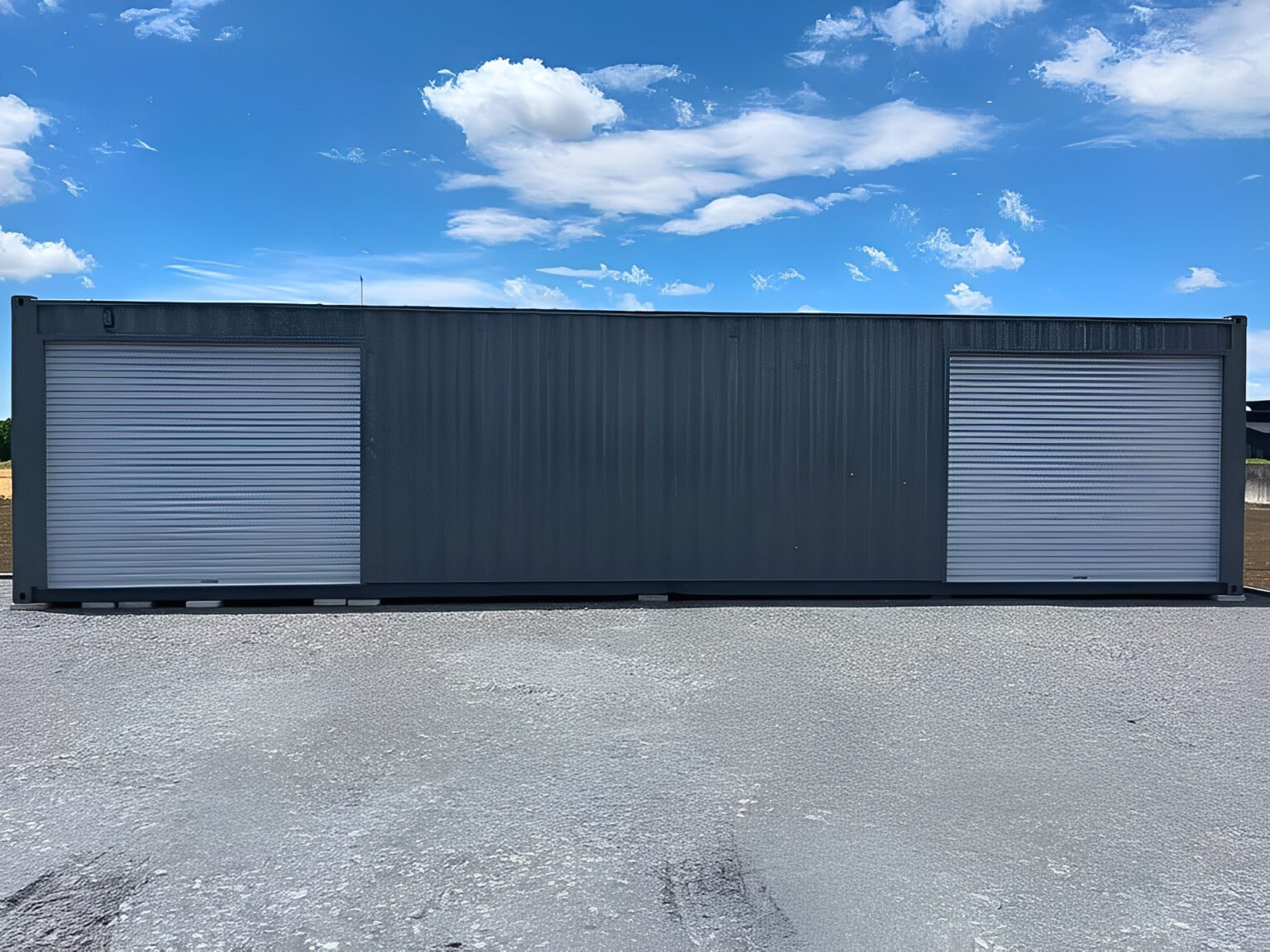 40ft Shipping Container with Dual Roll-Up Doors - Colli Trans Containers