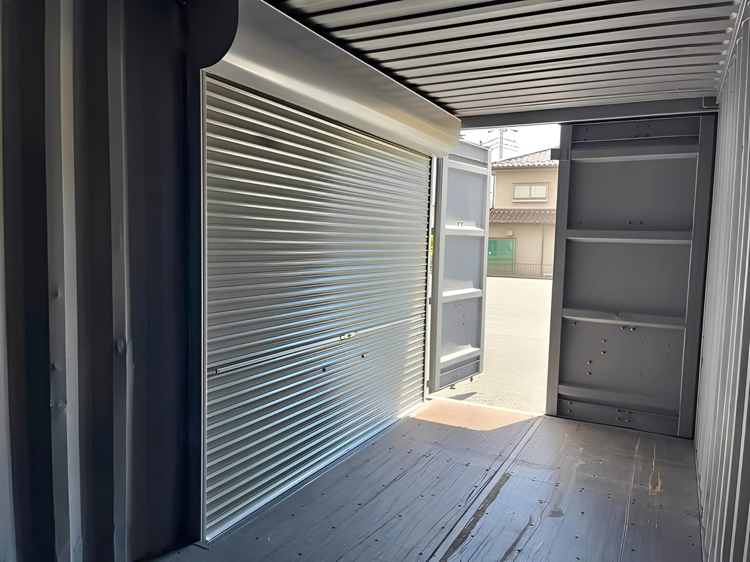 40ft Shipping Container with Dual Roll-Up Doors - Colli Trans Containers